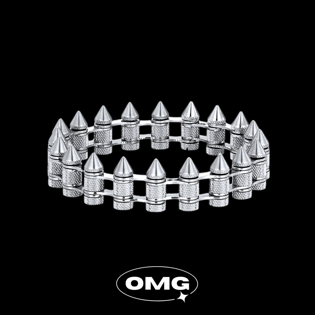 OMG - Metal Bullet Men's Bracelet – OMG - Men Accessory